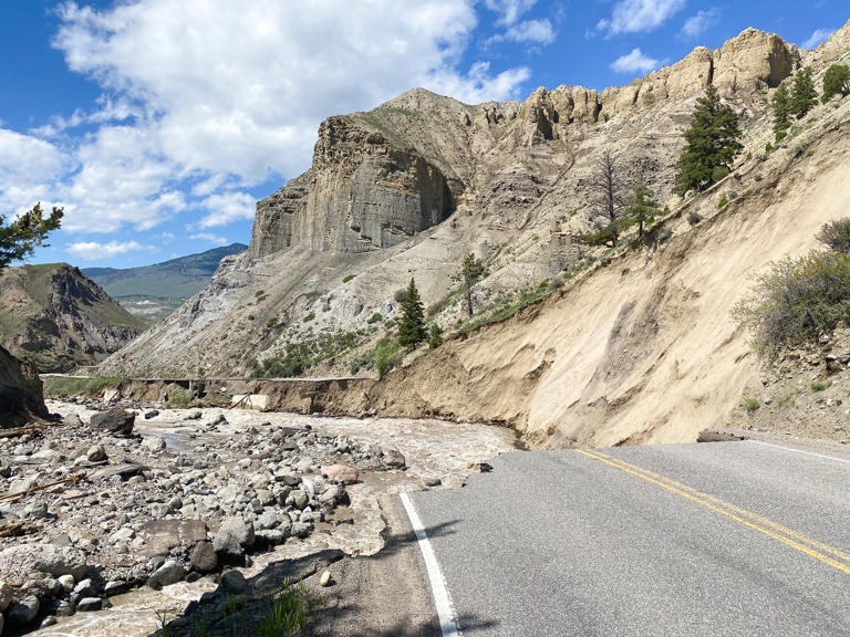 Yellowstone mulls new permanent routes to replace flood-damaged highways
