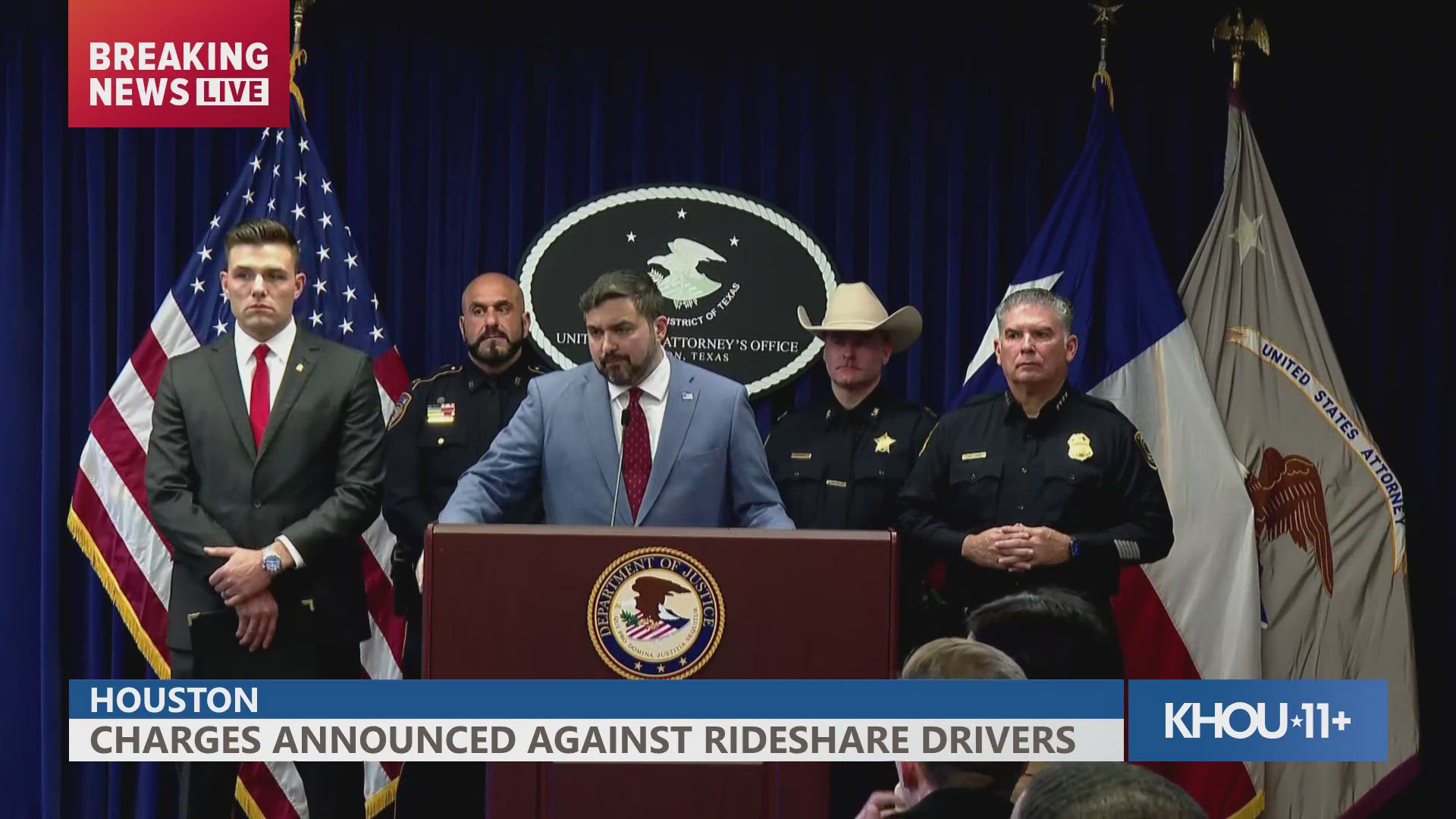 Federal charges announced against Houston rideshare drivers