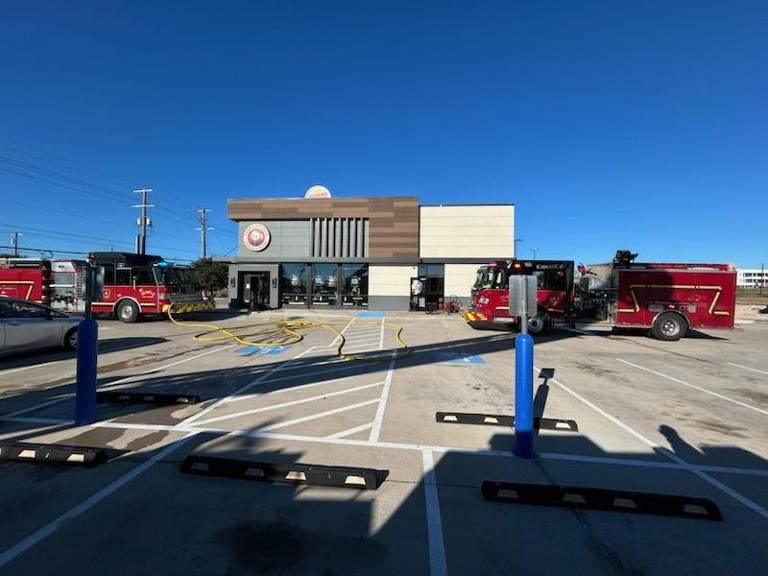 Temple Panda Express closed due to fire