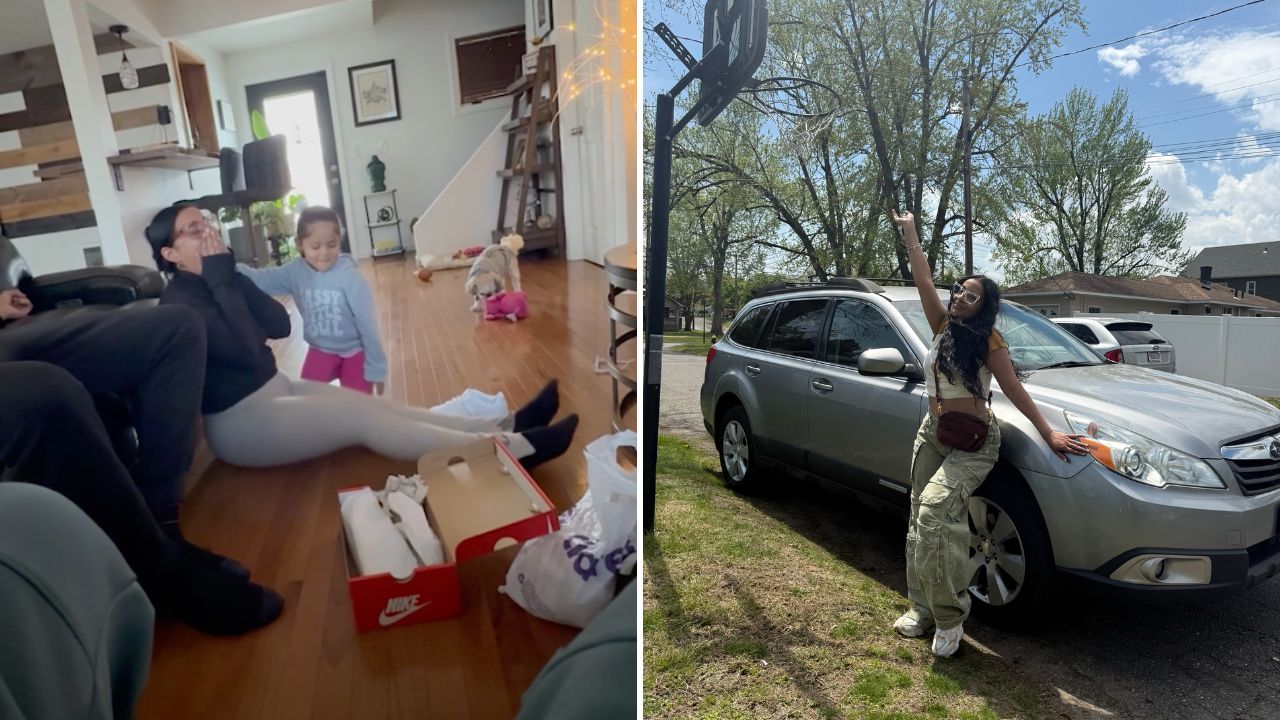 Mom surprises daughter with first car after turning life around