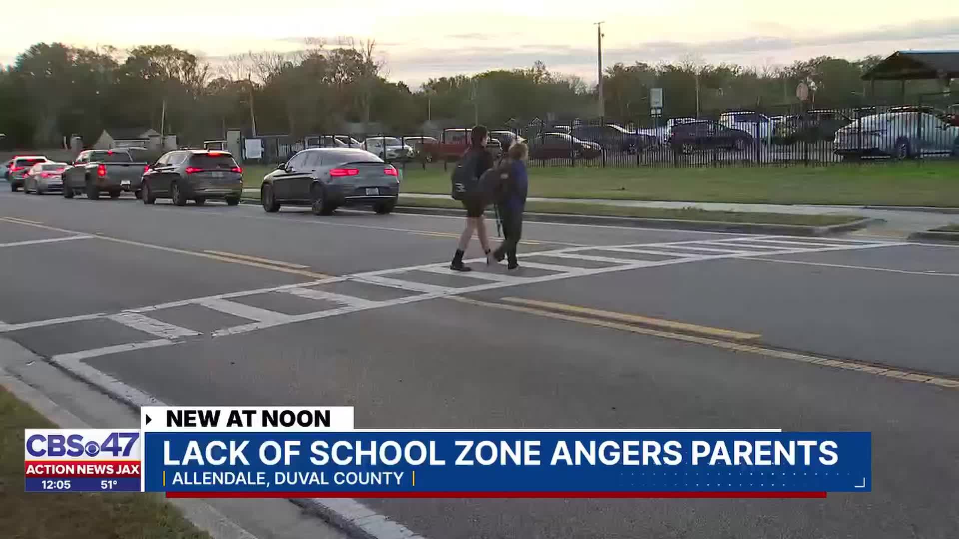'They need a school zone!' Parents speak out about lack of school zone ...
