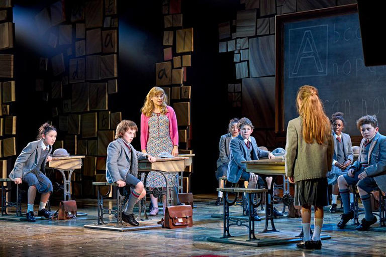 I watched Matilda the musical in Plymouth and it was revoltingly brilliant