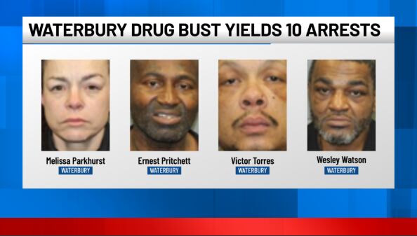 Home condemned in Waterbury after search warrant leads to ten drug arrests