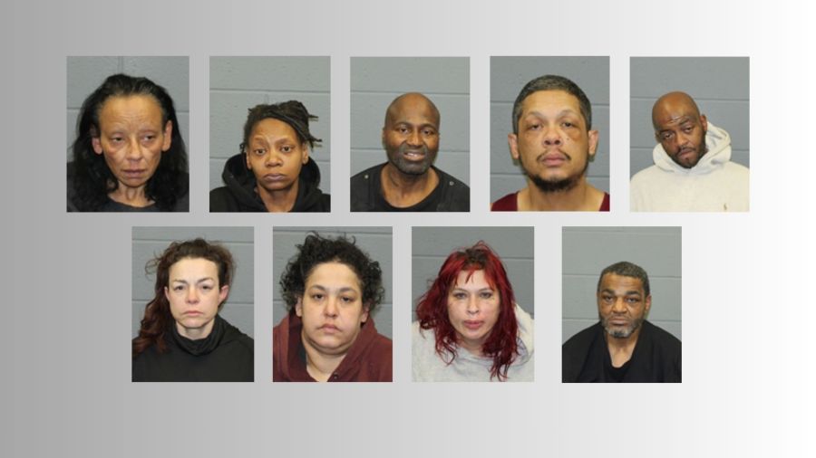 10 arrested on drug-related charges after search of Waterbury home