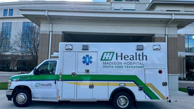 Madison Hospital adds ICU-level ambulance to improve emergency care