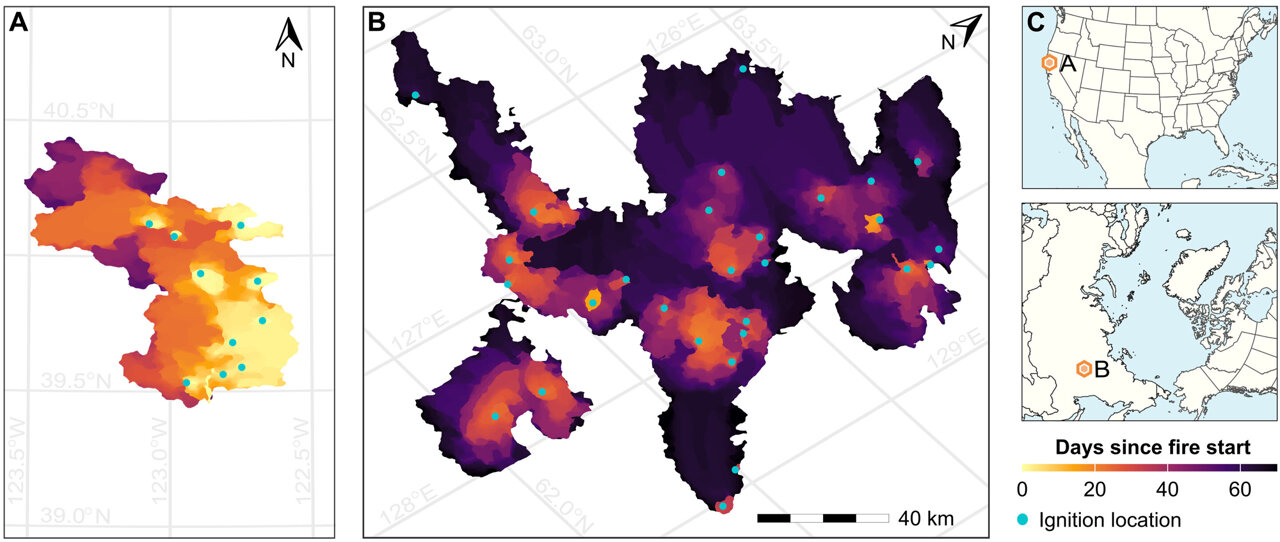 When lightning strikes: Models of multi-ignition wildfires could ...