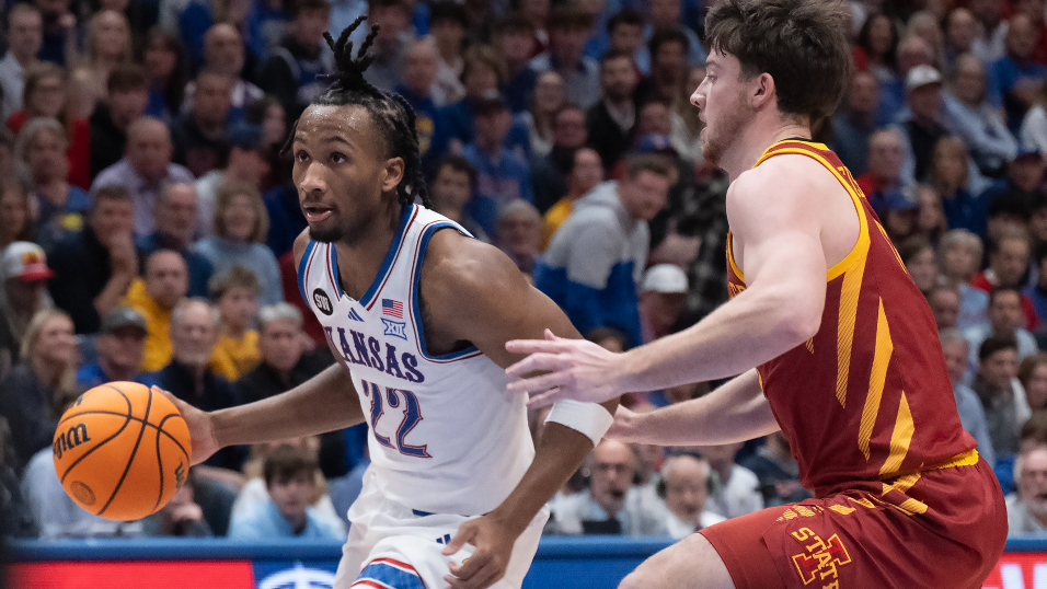 KU basketball's Darryn Peterson talks cramping, injury issue