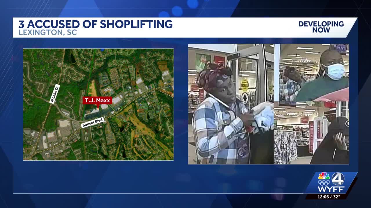 3 women wanted for shoplifting at TJ Maxx, police say