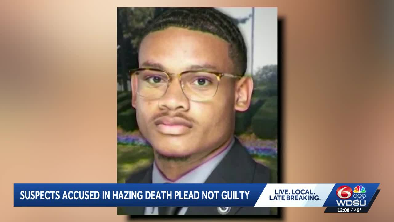 5 charged in hazing death of Southern University student enter pleas in ...