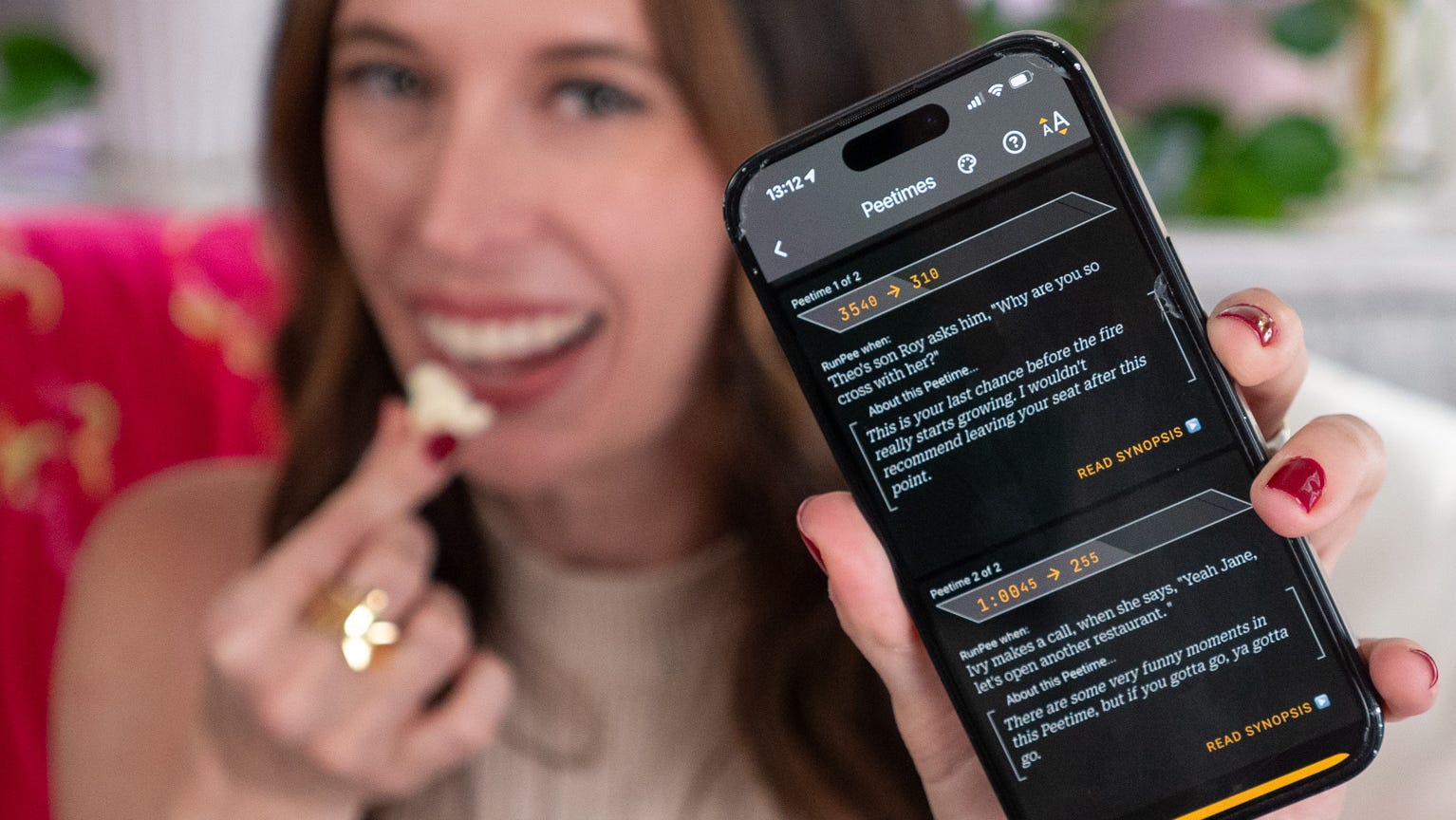 This app alerts you when it's time for a mid-movie bathroom break
