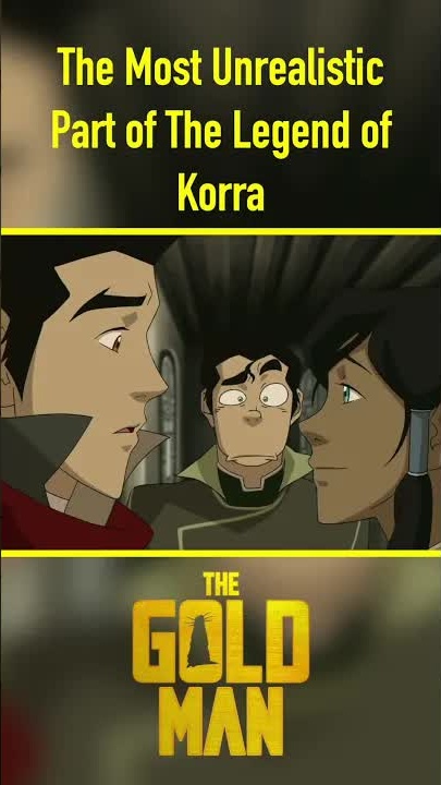 The most unrealistic part of the Legend of Korra #shorts
