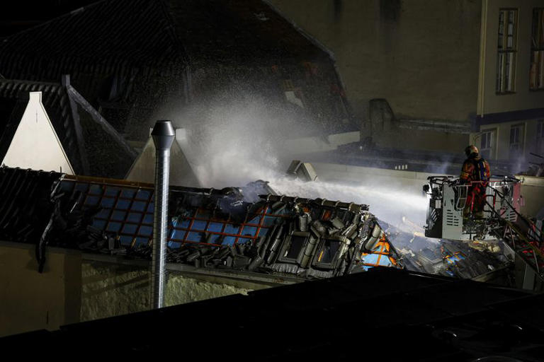 Explosion causes large fire in Dutch town of Utrecht, four injured