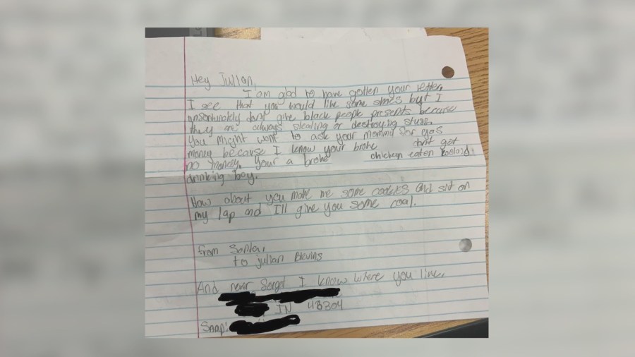 Northwest Indiana student alleges school suspended him for exposing racism