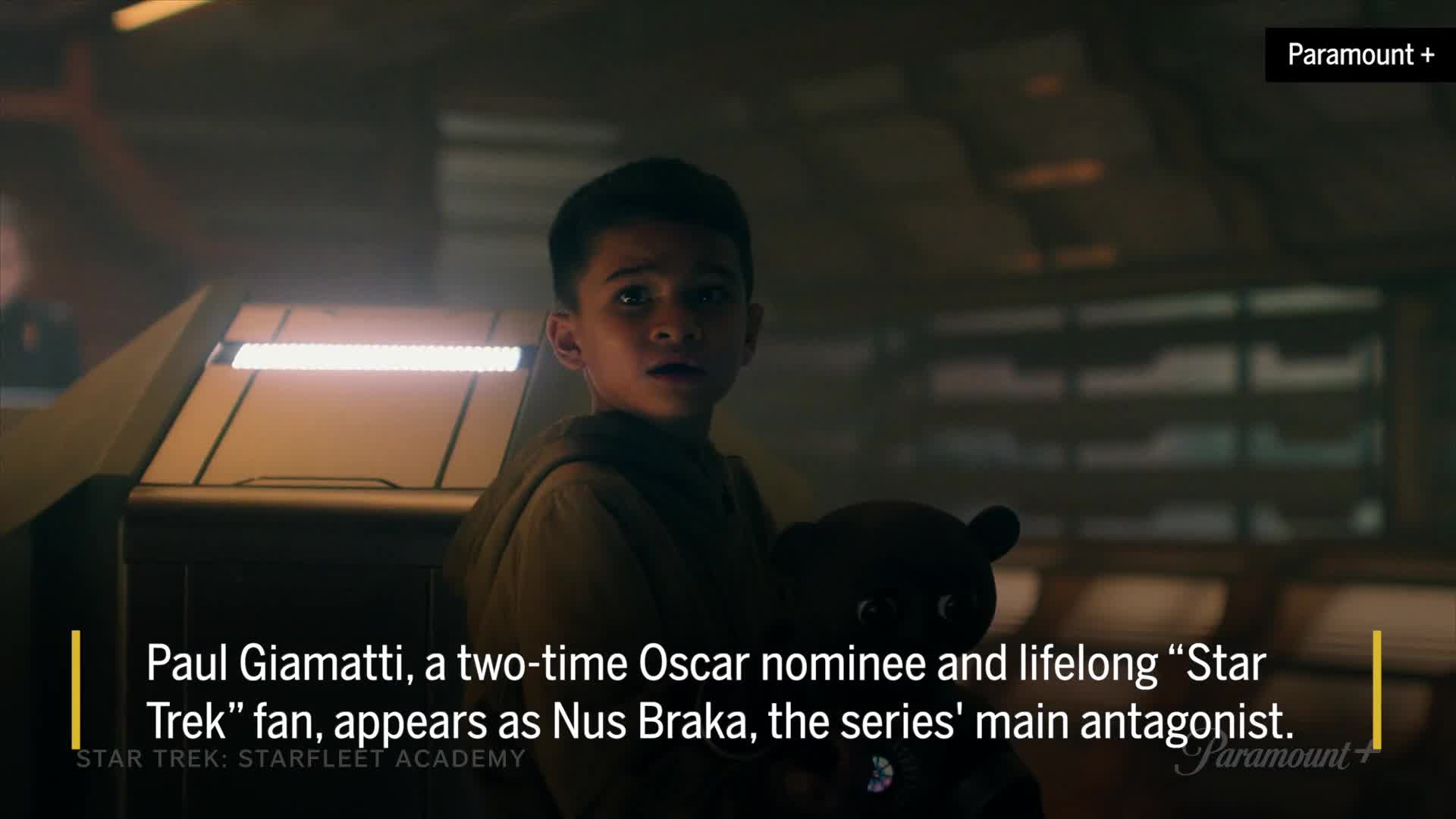 Paul Giamatti & Holly Hunter square off in 'Star Trek: Starfleet Academy'