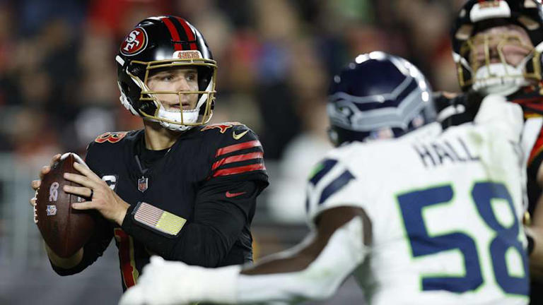 49ers’ Brock Purdy points out the challenge of facing Seattle’s defense