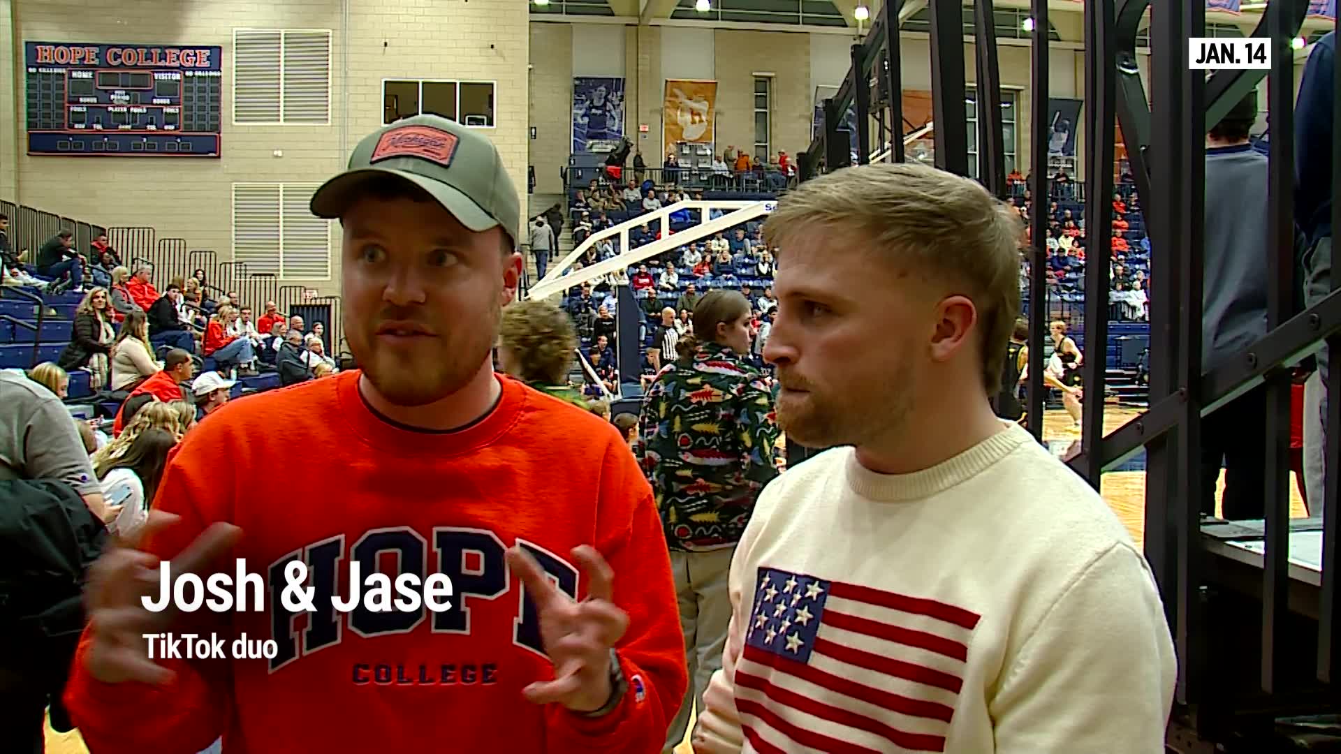 ‘We love Michiganders’: British TikTok duo Josh & Jase visit West Michigan
