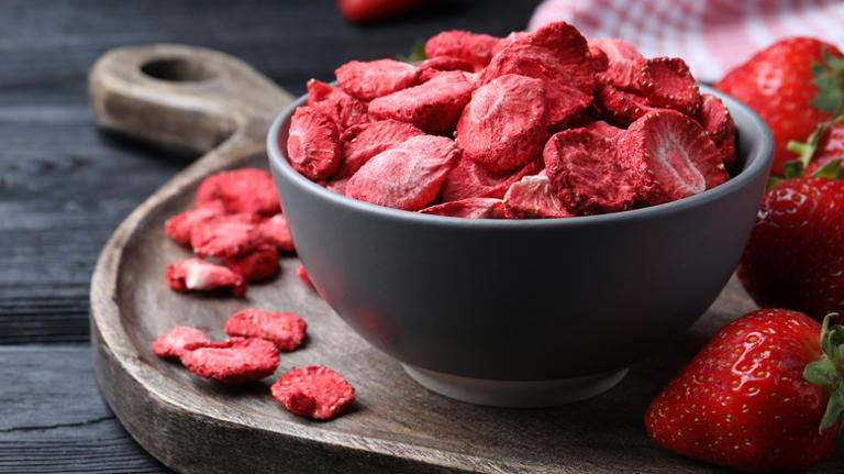 Crushed freeze‑dried strawberries add color and crunch to desserts - no ...
