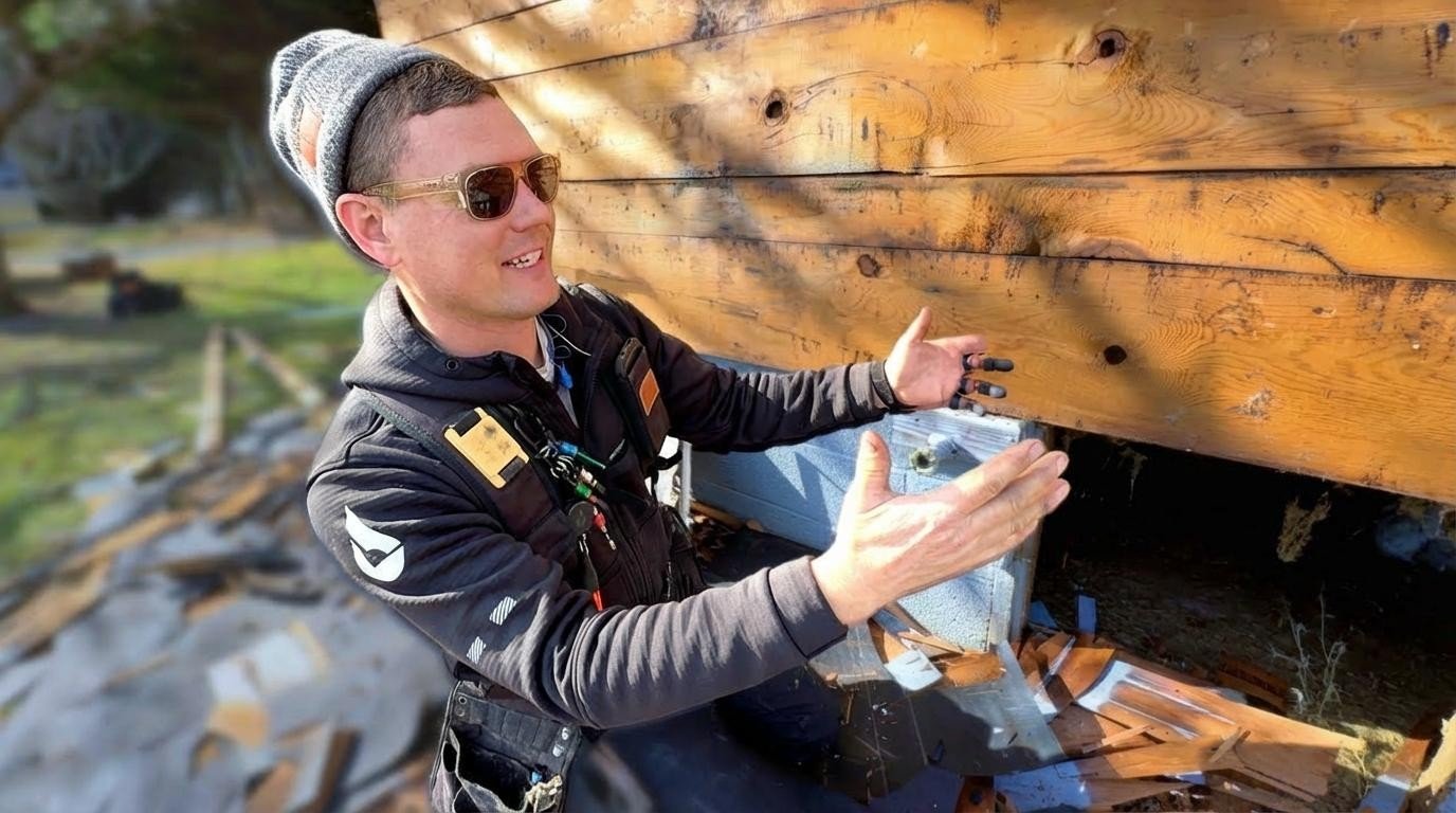 Exploring a time capsule house