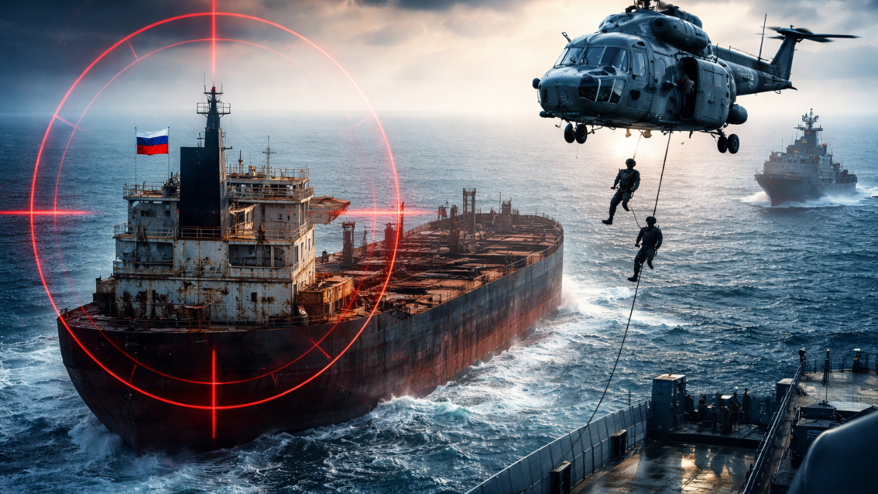 UK moves to seize Russia’s secret “shadow fleet” tankers at sea