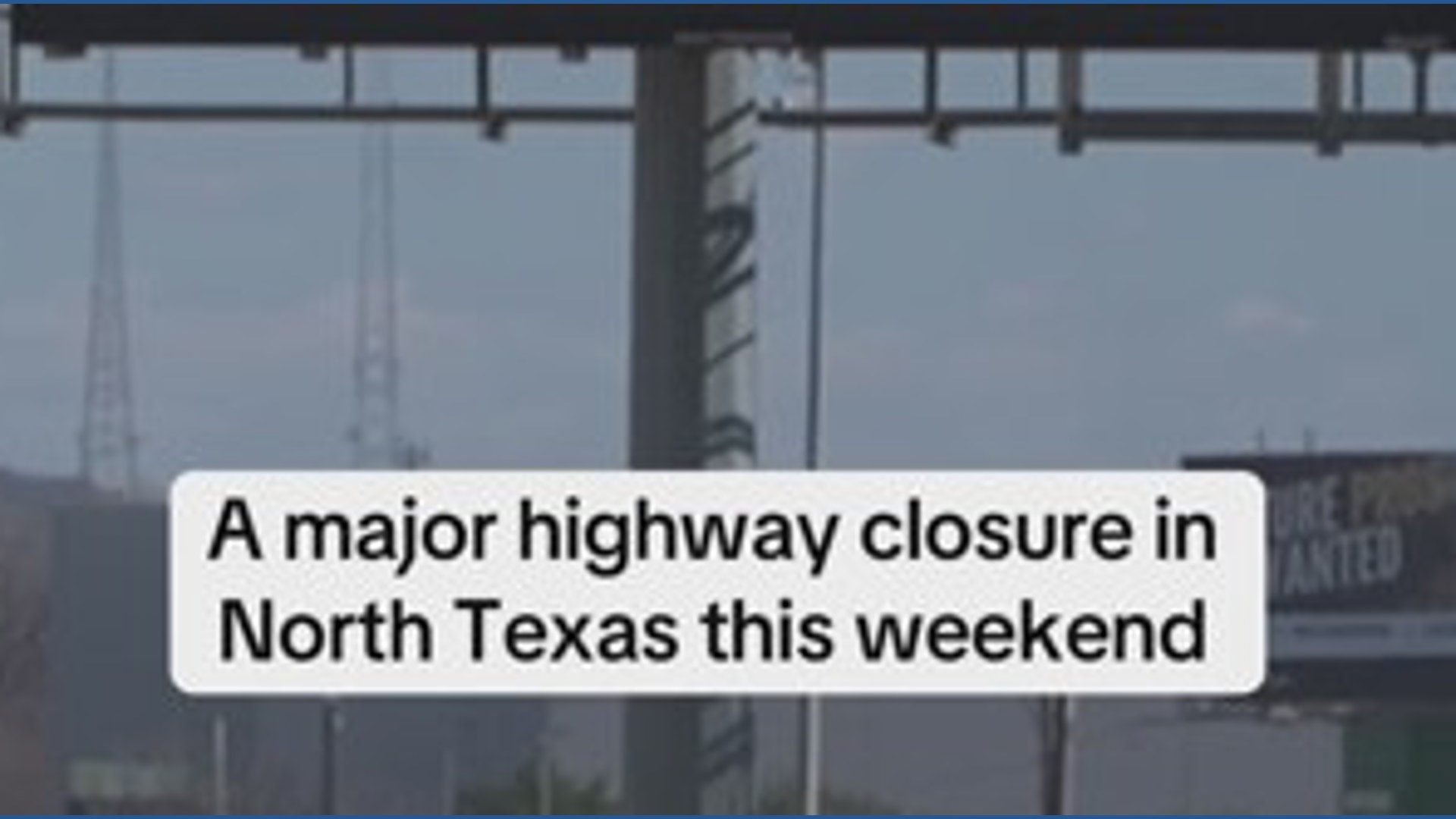 Major I-30 traffic closure in Dallas this weekend
