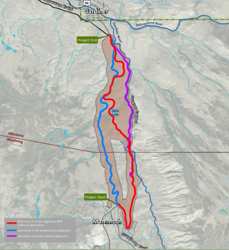 Yellowstone mulls new permanent routes to replace flood-damaged highways