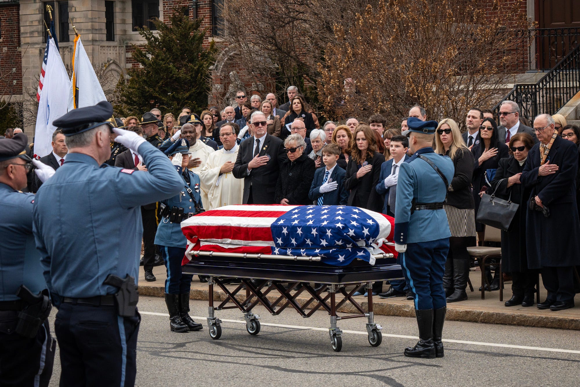 'One of the good guys': Uxbridge officer Stephen LaPorta laid to rest