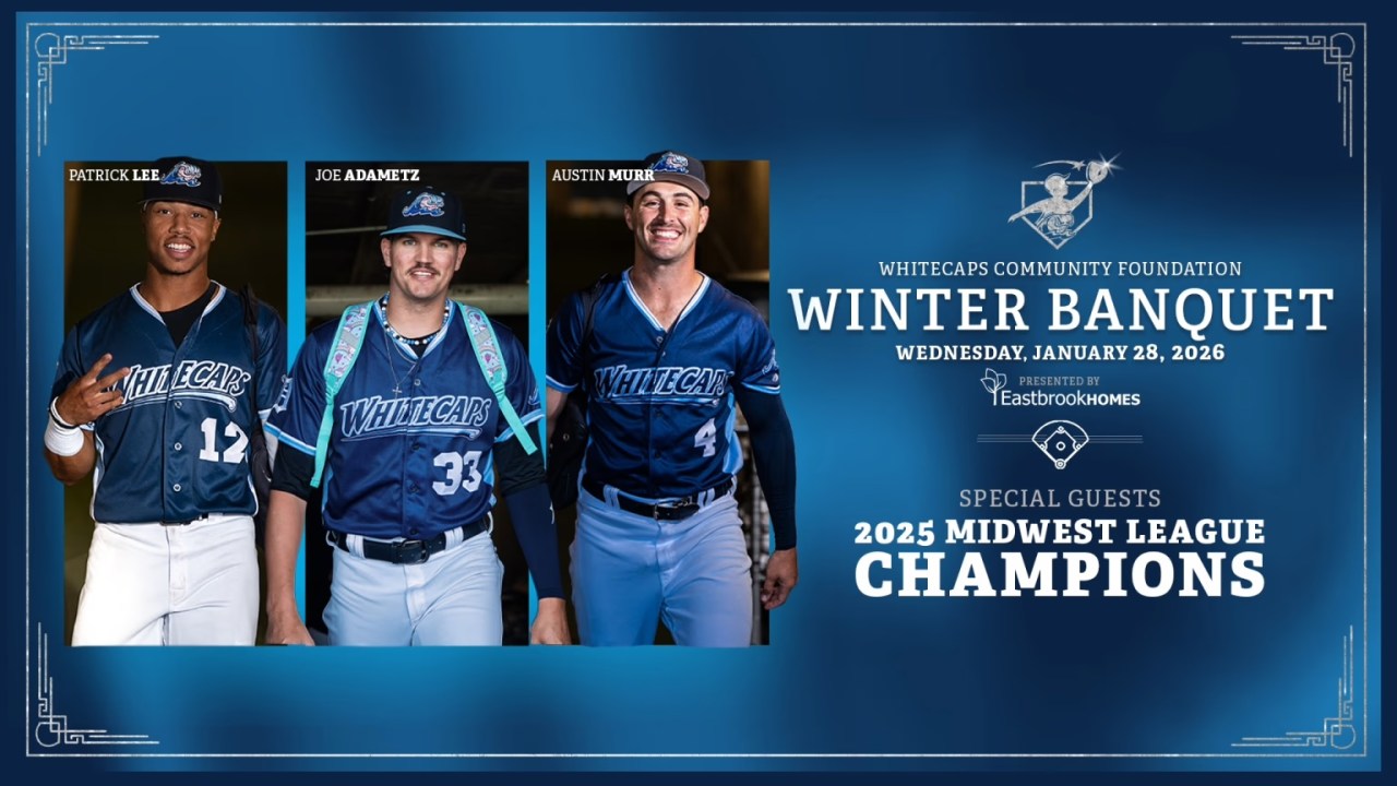 Whitecaps host banquet to benefit youth baseball league