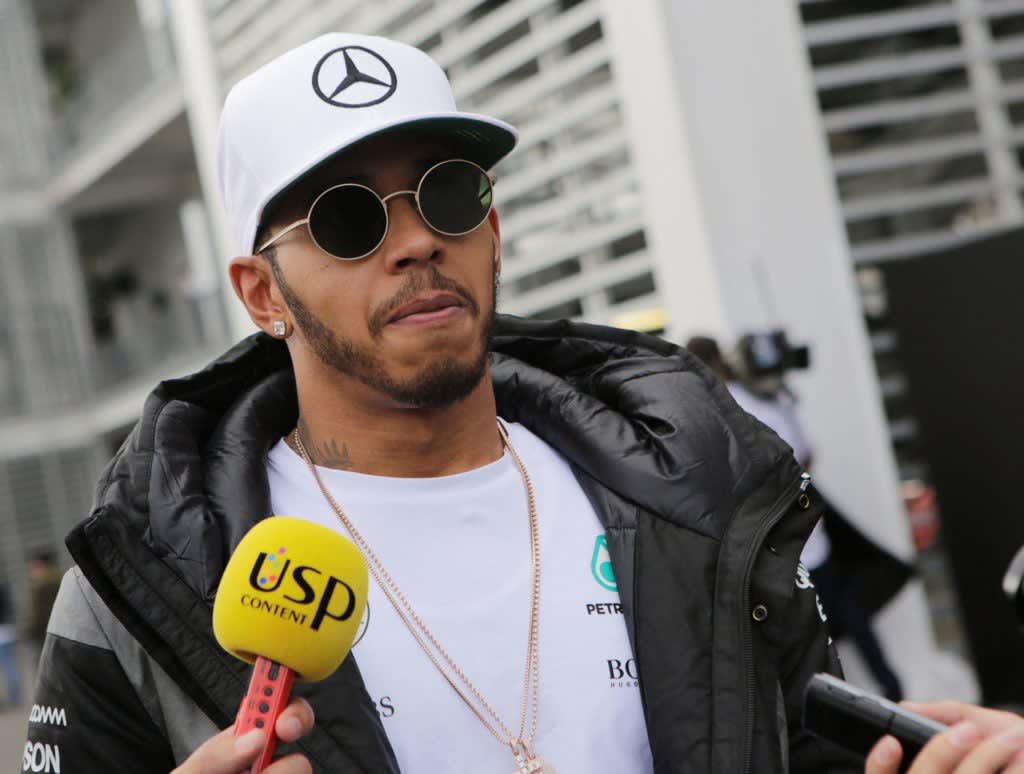 When Lewis Hamilton celebrated winning a title-defining F1 race by ...