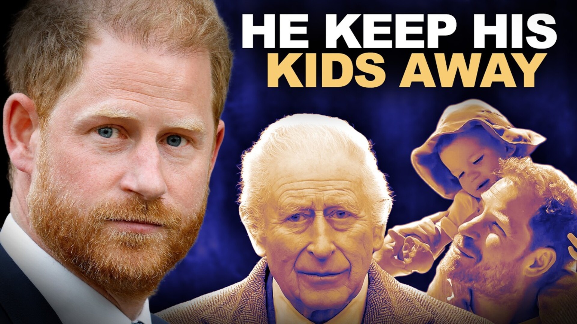 The petty reason Harry is keeping his kids away from Charles