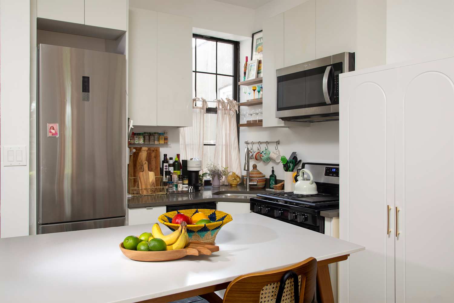 I'm putting a laundry hamper in my kitchen (the reason is pure genius!)