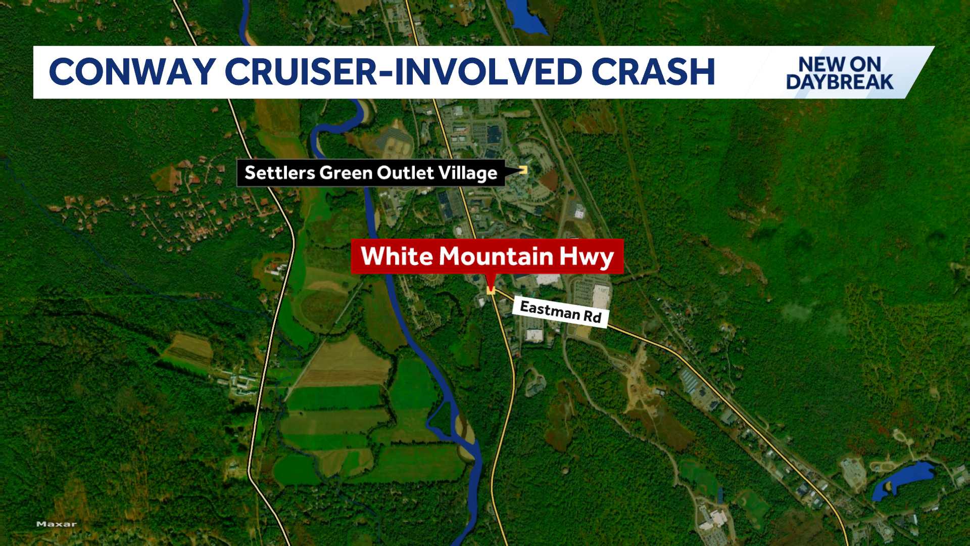 Conway police cruiser damaged in crash involving another vehicle