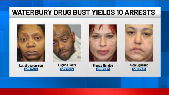 Home condemned in Waterbury after search warrant leads to ten drug arrests