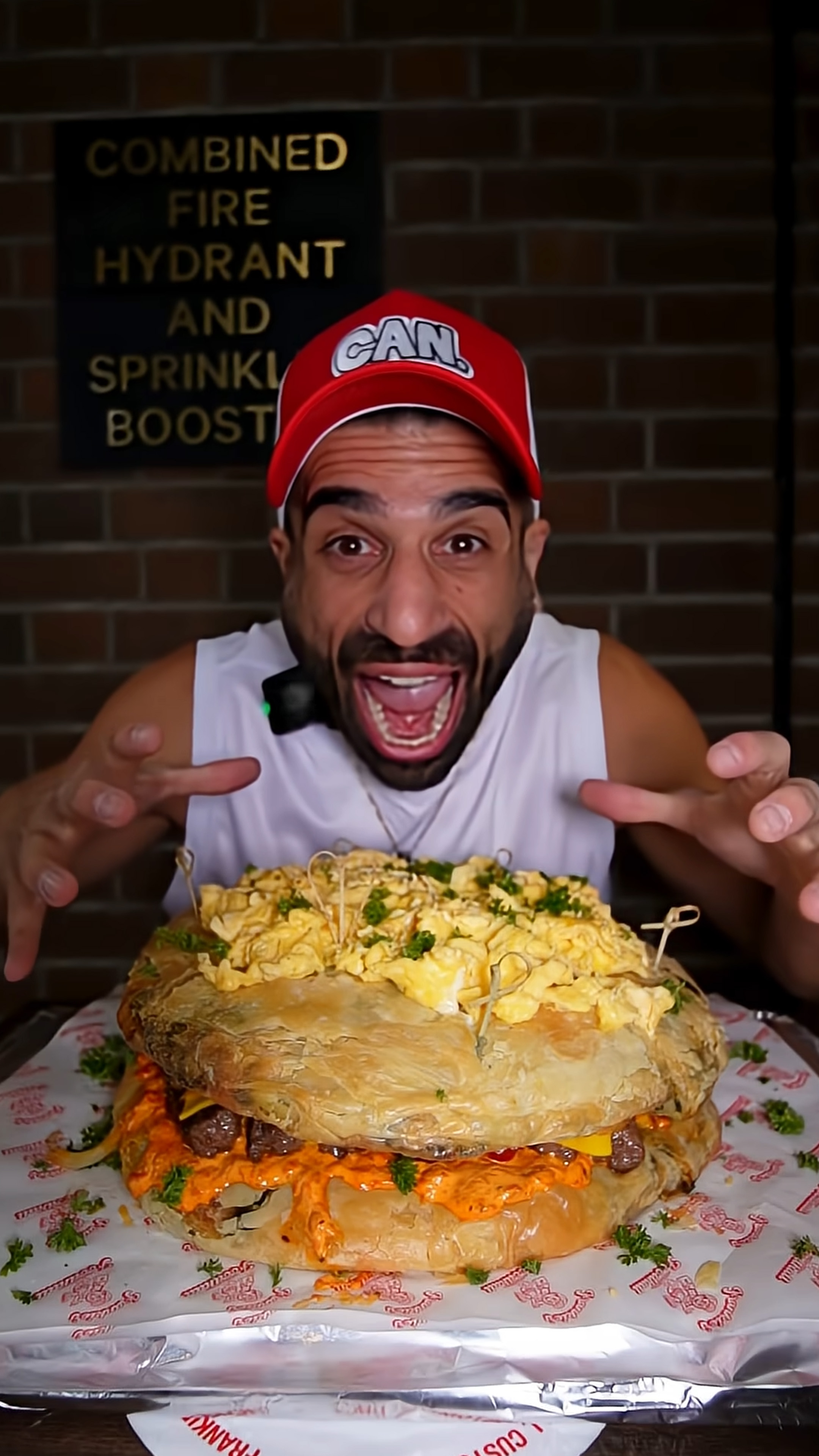 5KG burek burger challenge