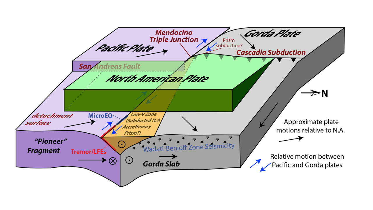Fragment of lost tectonic plate discovered where San Andreas and ...