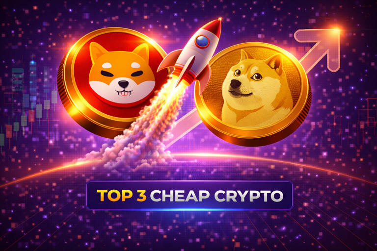 Top 3 cheap cryptos with 500% potential in the next bull cycle