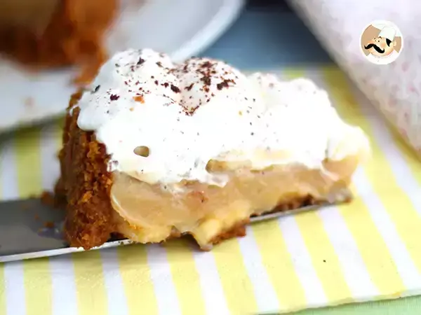 Banoffee, tarta de plátano y caramelo