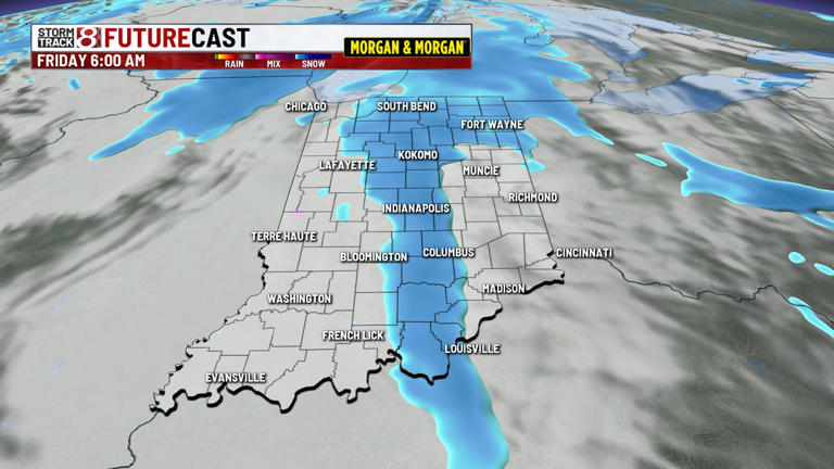 Snow into Friday morning, bitterly cold this weekend into early next ...