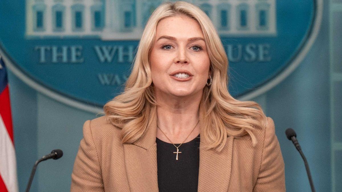 Fuming Karoline Leavitt loses it on reporter questioning fatal ICE ...