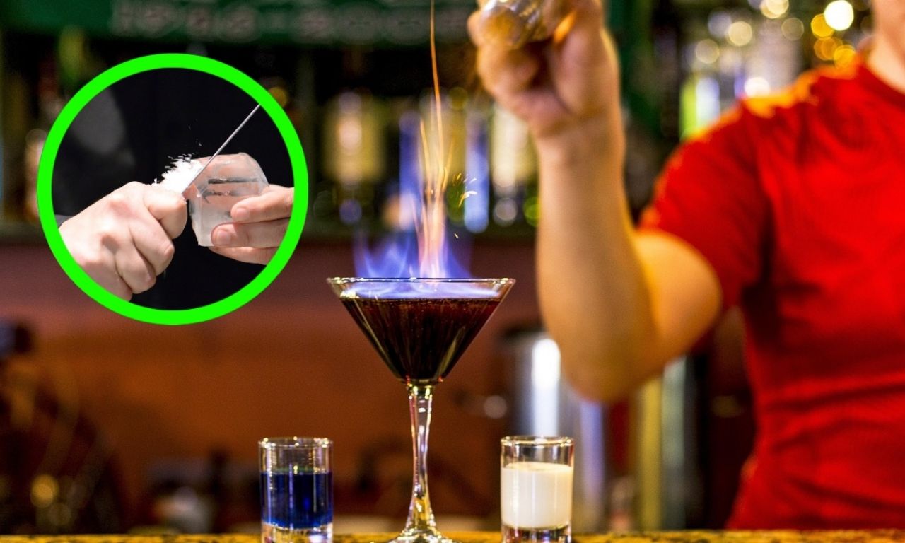 Barman causa furor en redes por su espectacular forma de preparar ...