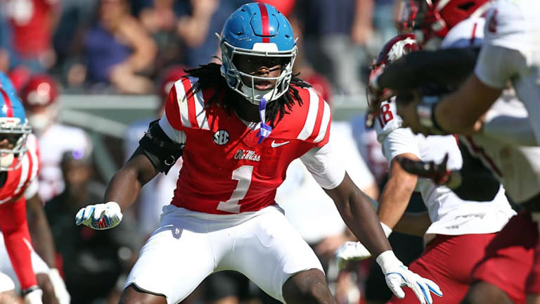 Ole Miss football star EDGE Princewill Umanmielen enters portal in ...