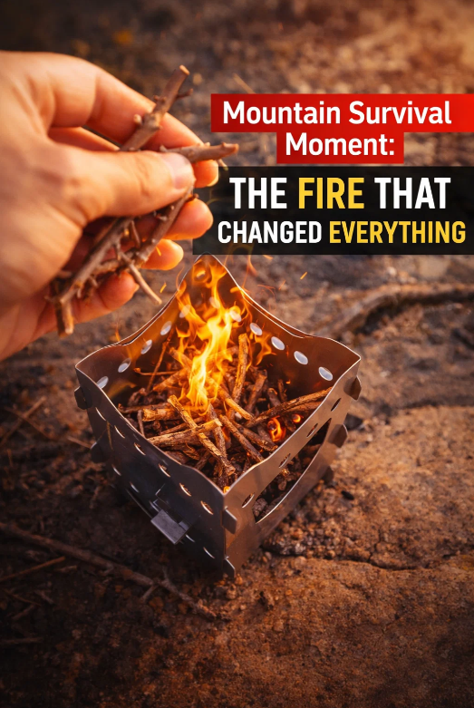 Mountain survival moment: The fire that changed everything