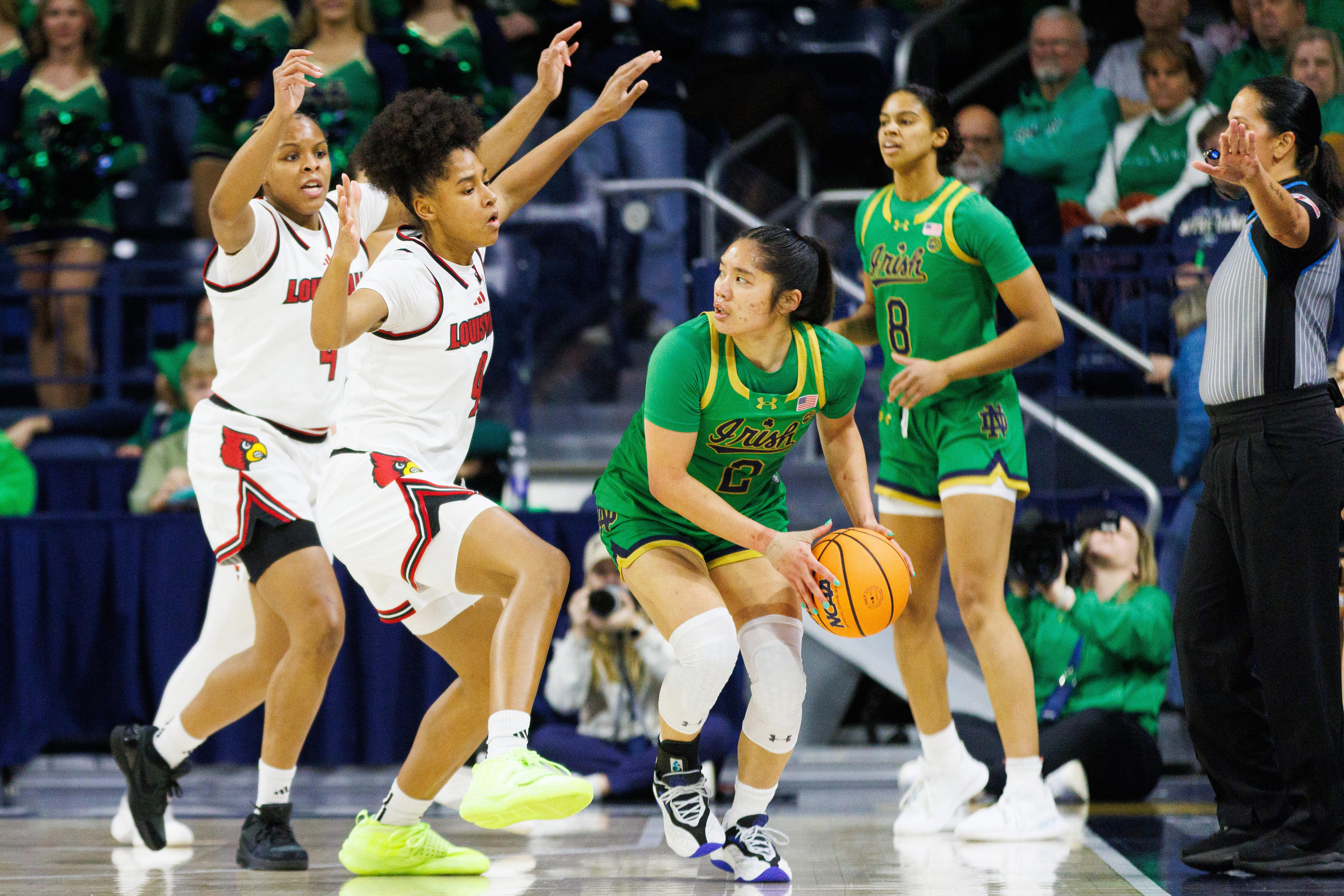 Louisville vs Notre Dame score, UofL women's basketball game updates