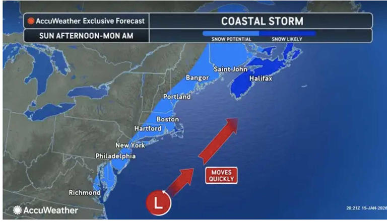 Sprawling coastal storm could bring snow along East Coast: Here's ...