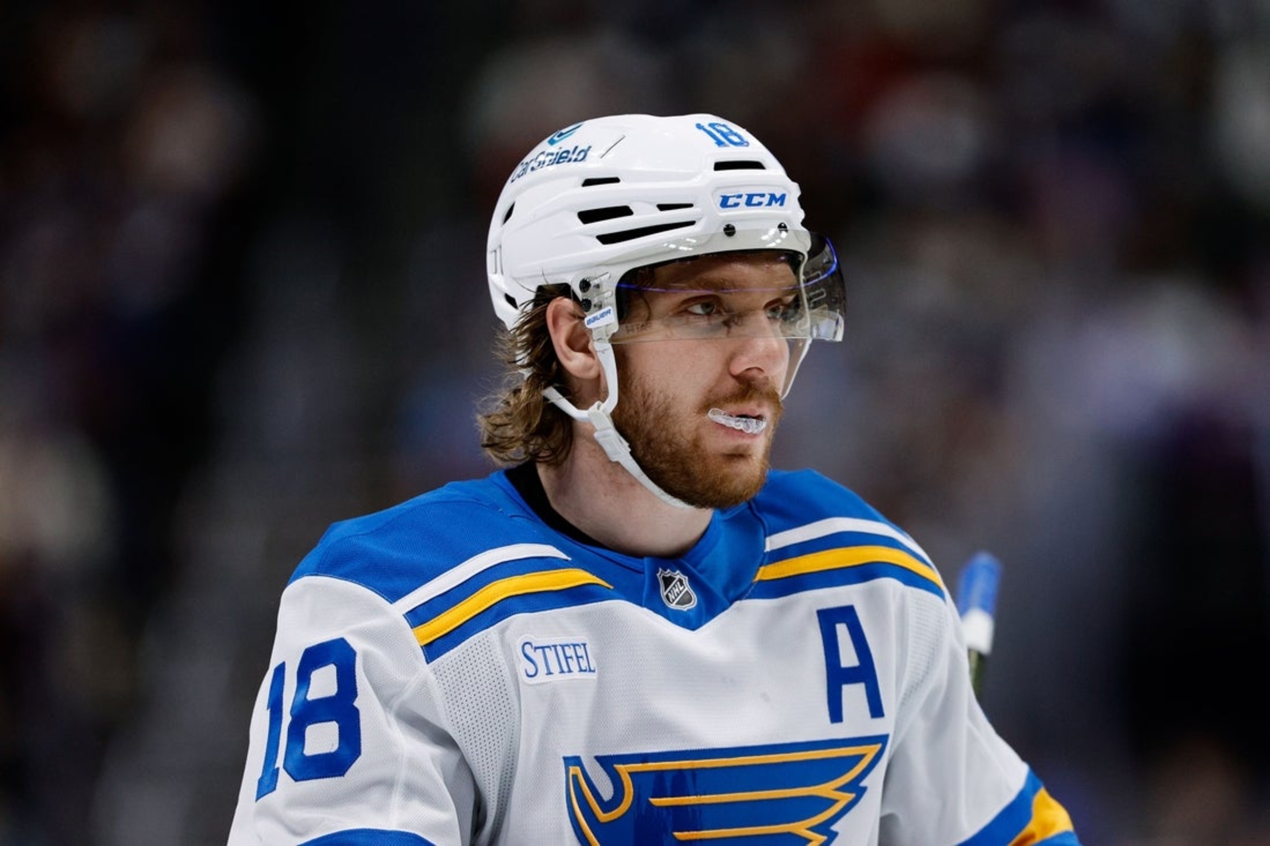 Blues' points leader Robert Thomas (lower body) out at least 2 weeks