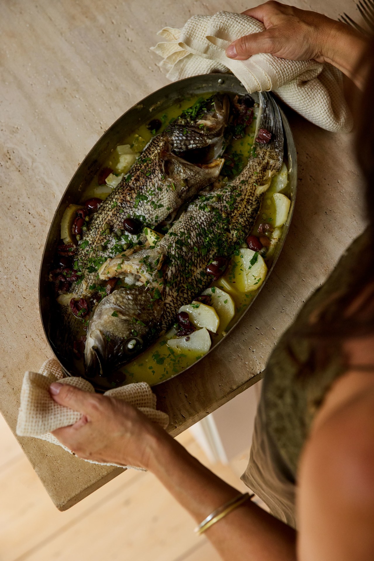 This lemony whole fish is easy elegance, Amalfi Coast-style