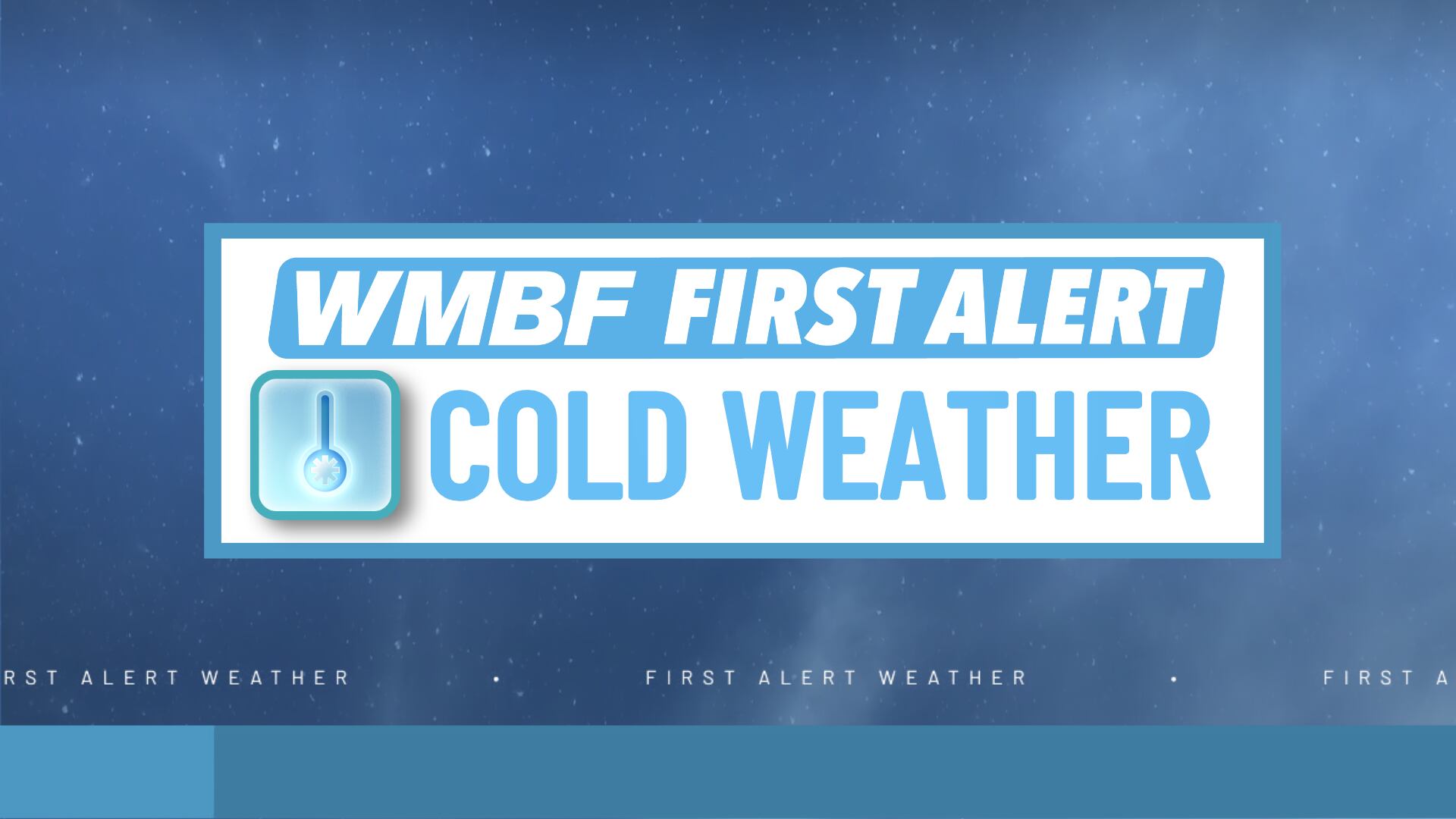 First alert: Colder tomorrow morning, watching Sunday closely