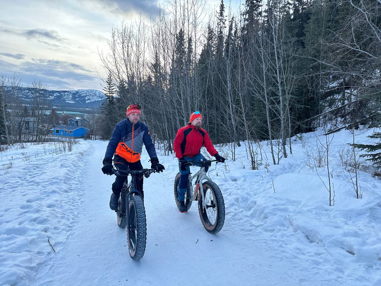 Historians say winter biking has a long history in the Yukon