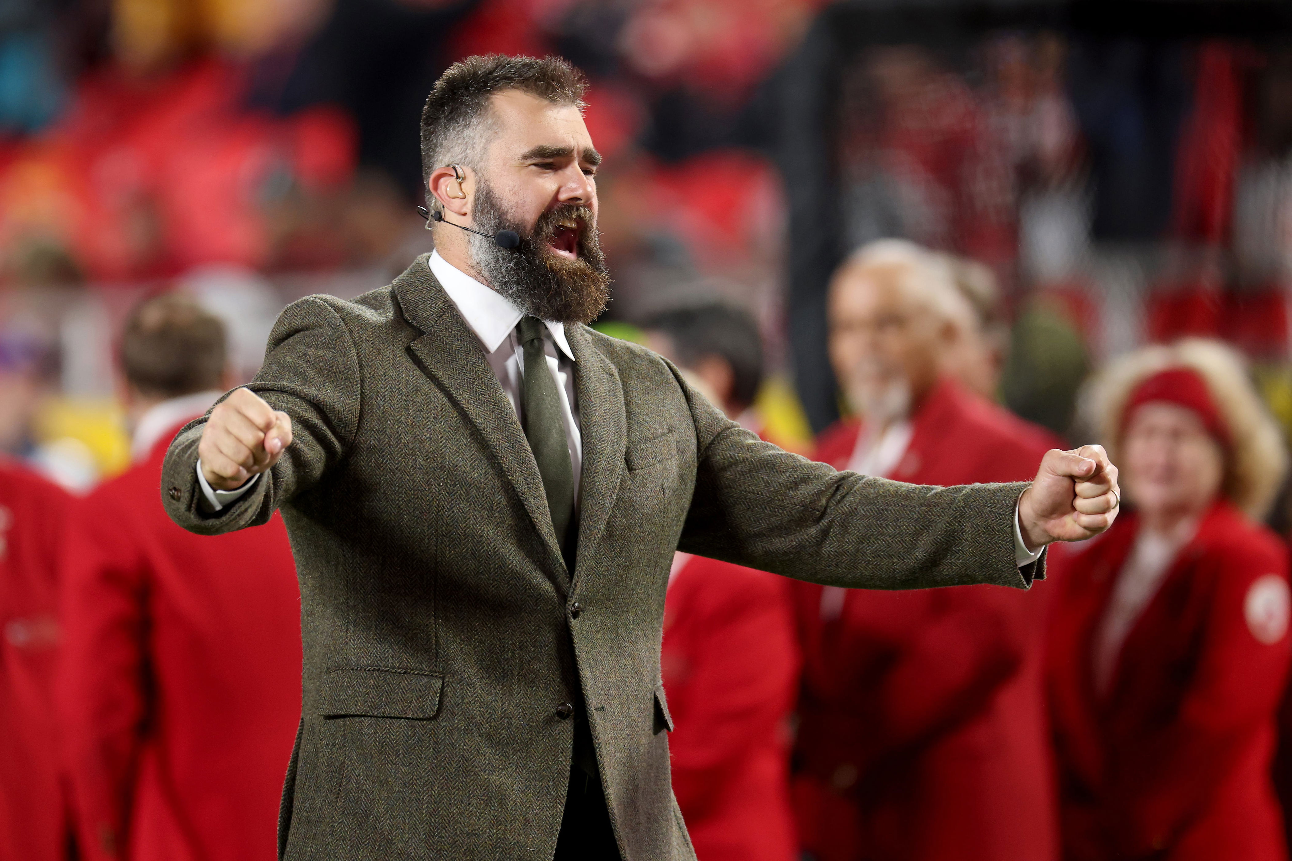 Travis Kelce’s brother proves every man looks better in a suit