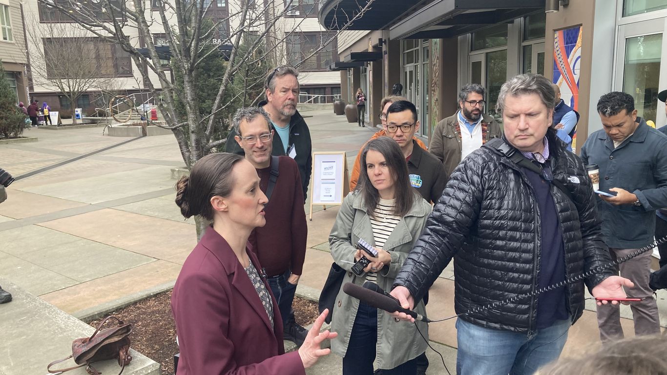 Wilson pledges Denny bus lane, faster shelter expansion in Seattle