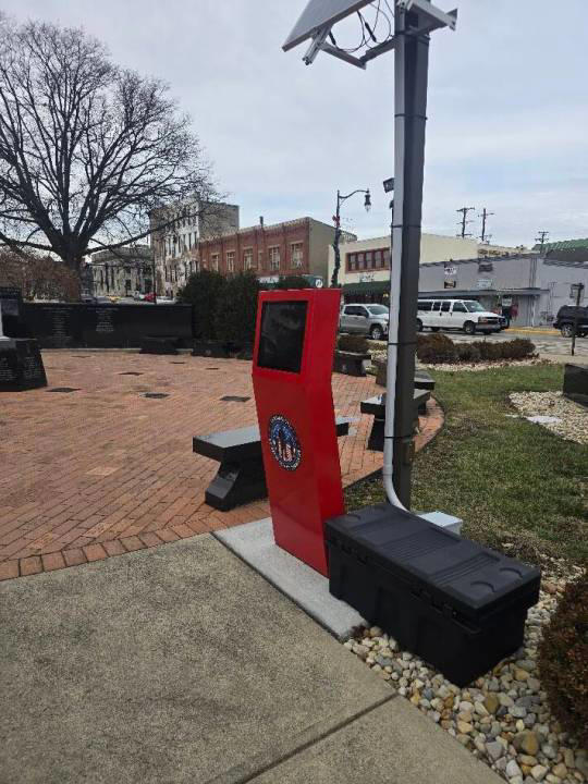 Wilmington Veterans Memorial adds interactive kiosk